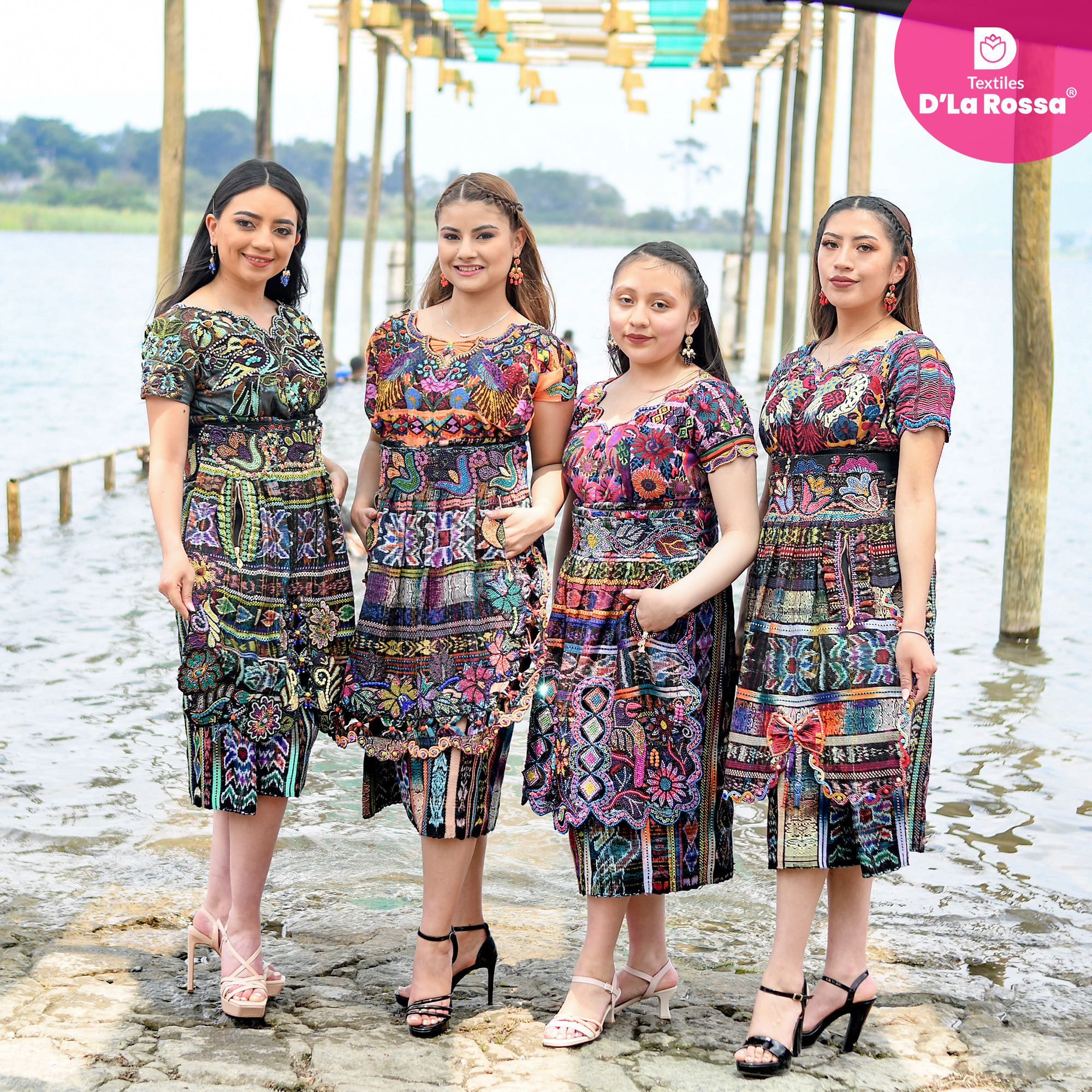 Textiles de la rosa - Los Altos de Totonicapán